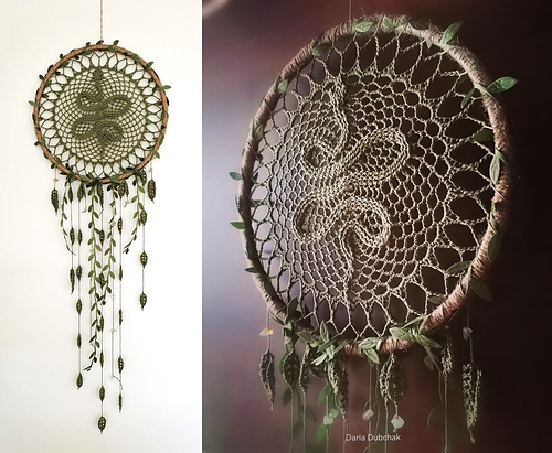 Ravelry: Snake doily pattern by Daria Dubchak