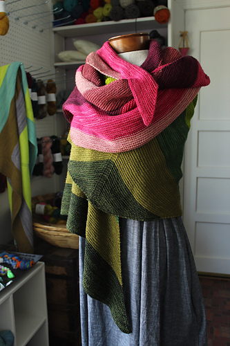 Ravelry: Arcadia Shawl pattern by Dawn Barker