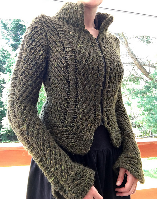 Ravelry: DayanaKnits' Loop-d-Loop jacket