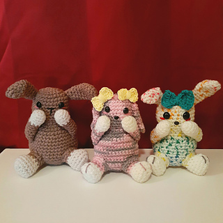 Ravelry: Shy Bunny pattern by DaydreamsbyBlue