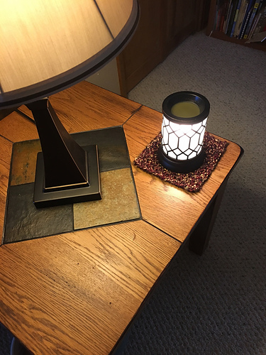 Ravelry: Simple Square Table Scarf pattern by Dayna Scoles