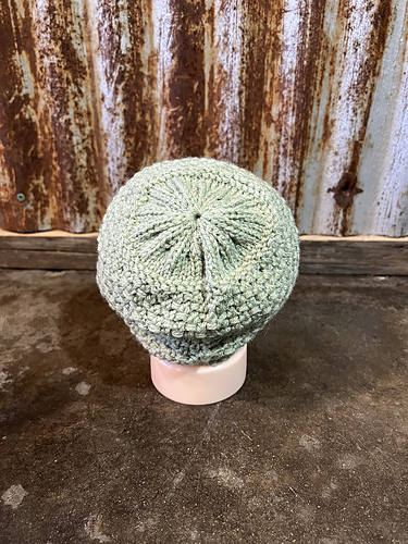 Ravelry: Eyelet Moss Baby Hat pattern by Dayna Scoles