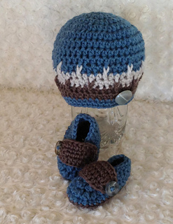 Ravelry: Dazzlingpussycat's Boys Easy Peasy Hat and Loafer Set by ...