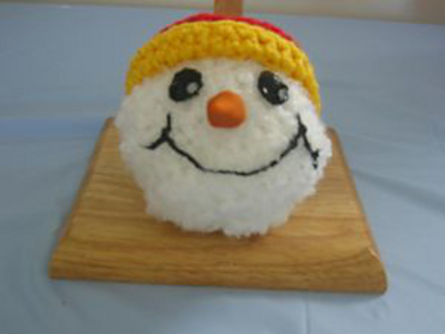 Ravelry: Large & Small Snowman Head Ornaments pattern by Donna Collinsworth