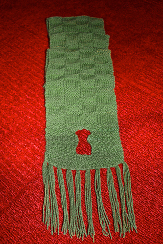 Ravelry: Benet's Magic Thief Lockpick Scarf pattern by Whodunnknit