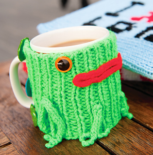 Ravelry: Frog and Toad - Mug Hugger pattern by Whodunnknit