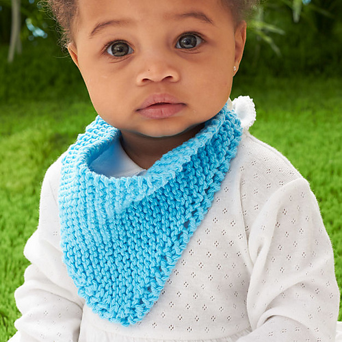 Ravelry: Dribble bib pattern by Yarnspirations Design Studio