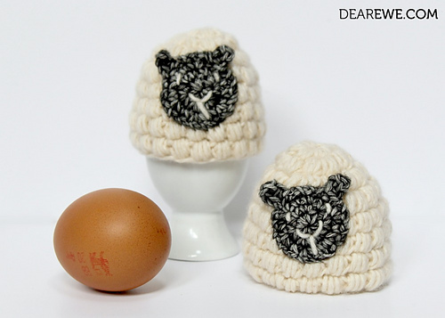 Ravelry: Eggs for Ewe Egg Cosy pattern by Dear Ewe Designs