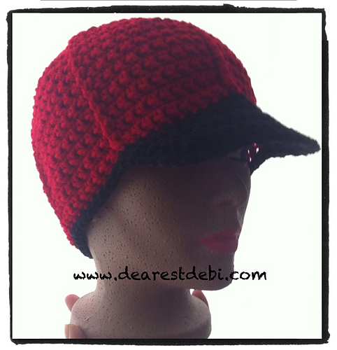 Ravelry: Mens Crochet Ball Cap pattern by Debi Dearest