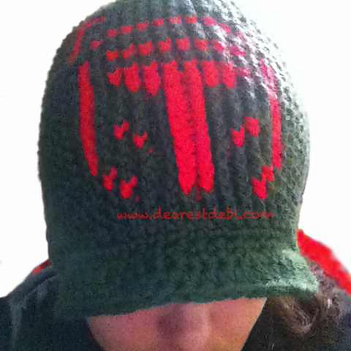 Ravelry: Boba Fett Graph Beanie pattern by Debi Dearest