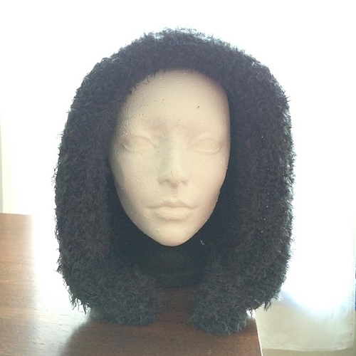 Ravelry: Faux Fur Ribbed Hood pattern by Debi Dearest