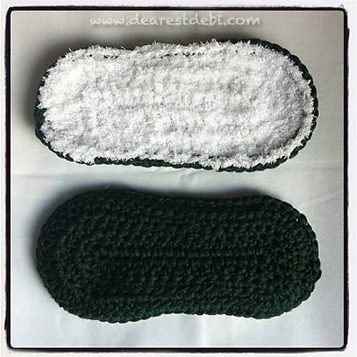 Ravelry: Cloud 9 Slippers pattern by Debi Dearest