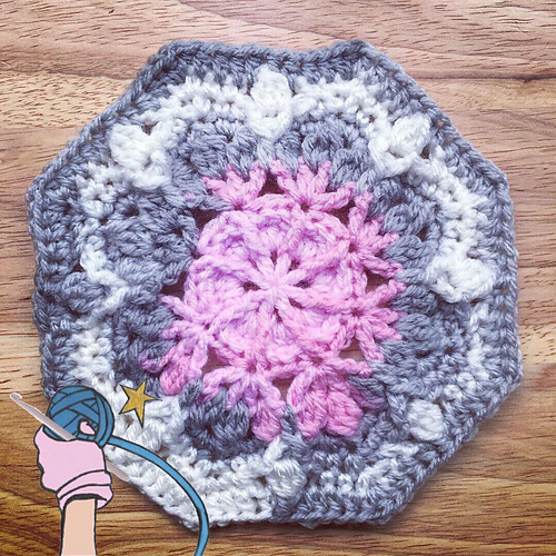 Ravelry: Ocean Baby Octagon Afghan pattern by Debi Dearest