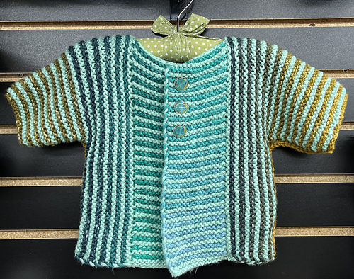 Ravelry: Building Blocks Baby Sweater on Ravelry pattern by Cynthia Spencer