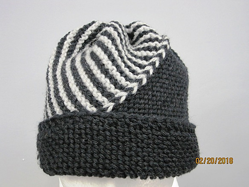 Ravelry: Two Triangle Hat pattern by Deb Gemmell