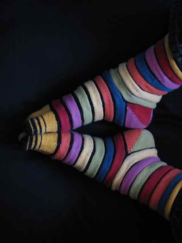 Ravelry: Rainbow Socks pattern by Priscilla Gibson-Roberts