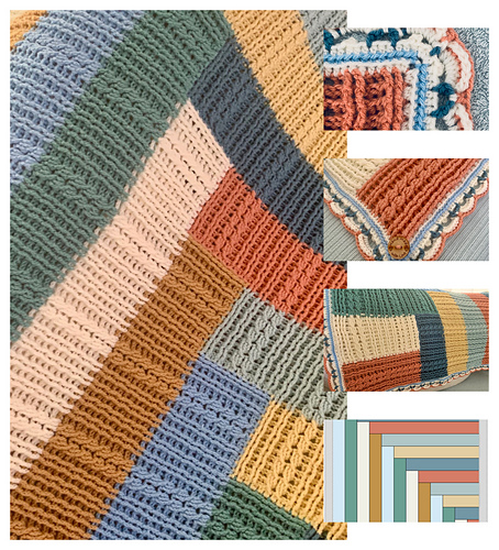 Ravelry: Bella Building Blocks Afghan pattern by Debbie Hemsley Kaltenbrunn