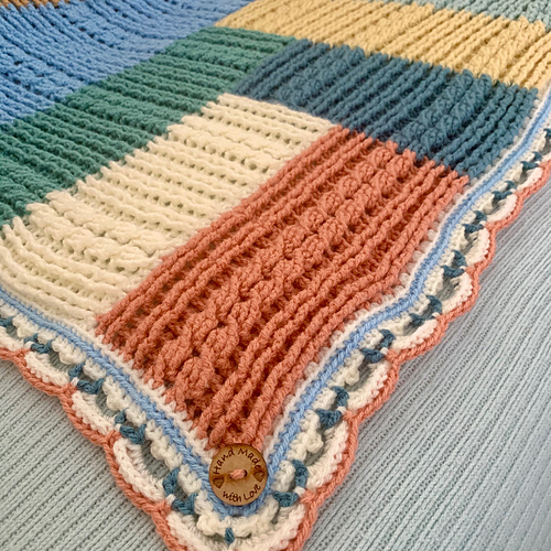 Ravelry: Bella Building Blocks Afghan pattern by Debbie Hemsley Kaltenbrunn