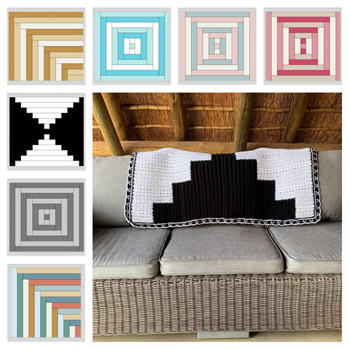 Ravelry: Bella Building Blocks Afghan pattern by Debbie Hemsley Kaltenbrunn