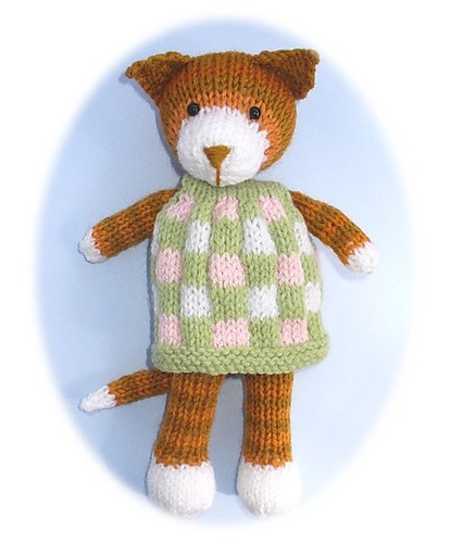 Ravelry: pocket pals zebra & cat pattern by Debi Birkin