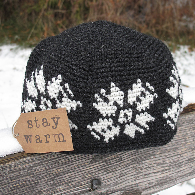 Ravelry: UpthePitt's Christine's Snowflake hat