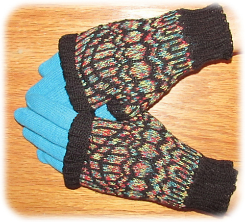 Ravelry: Stained Glass Mitts and Mittens pattern by Deborah Tomasello