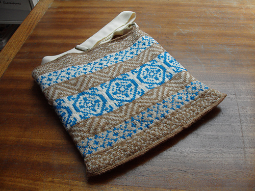 Ravelry: Fair Isle Messenger Bag (Chart Only) pattern by Stitched ...