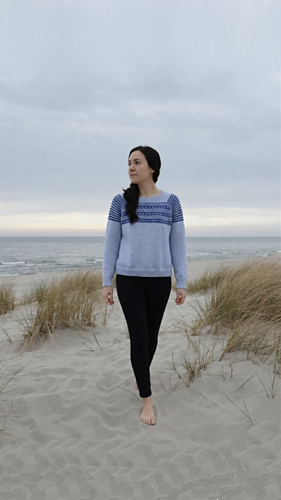 Ravelry: Northern Calm Sweater pattern by Delaine Knit