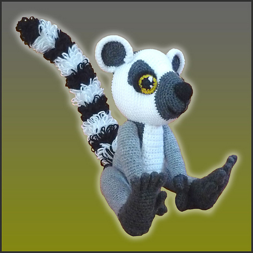 Ravelry: Lenny, The Lemur pattern by Paola Navarro