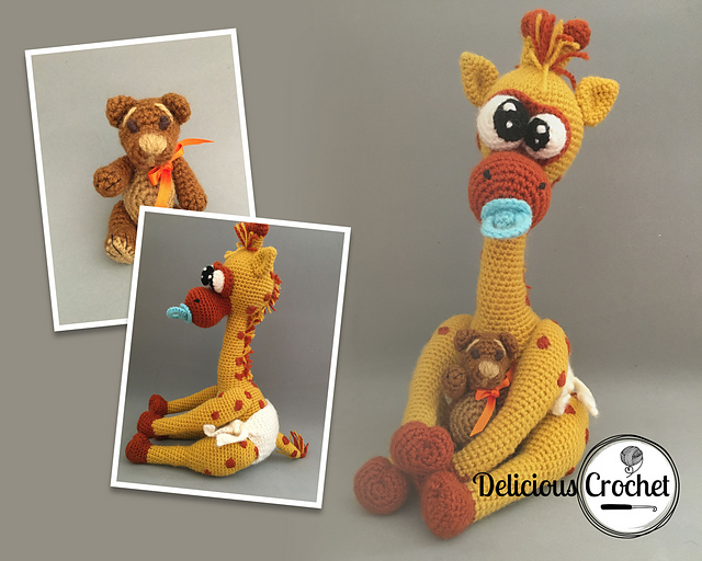 Ravelry: Baby Giraffe pattern by Paola Navarro