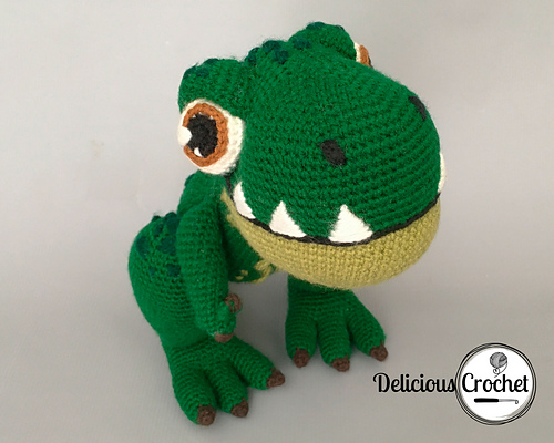 Ravelry: T-Rex pattern by Paola Navarro