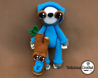 Ravelry: Baby Sloth and Stumpy pattern by Paola Navarro