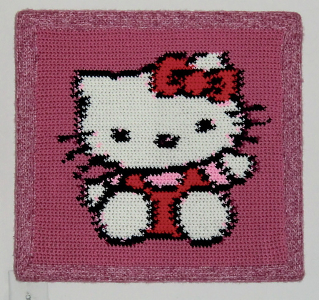 Ravelry: Denhen57's Hello Kitty Wall Hanging