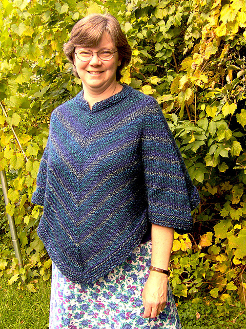 Ravelry: Garter Pelerine pattern by Elizabeth Zimmermann