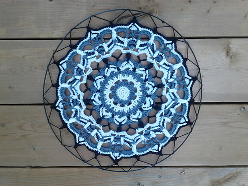 Ravelry: Blueberry Hill Mandala pattern by Karin Åshammar/Virklust