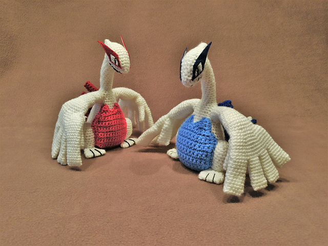 Ravelry: Lugia Pokemon pattern by Sina Vervin