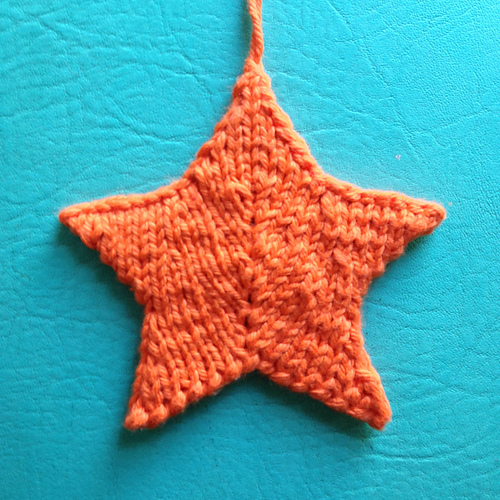Ravelry: 5-Pointed Star Ornament (Knitted) pattern by Dāvid Räder