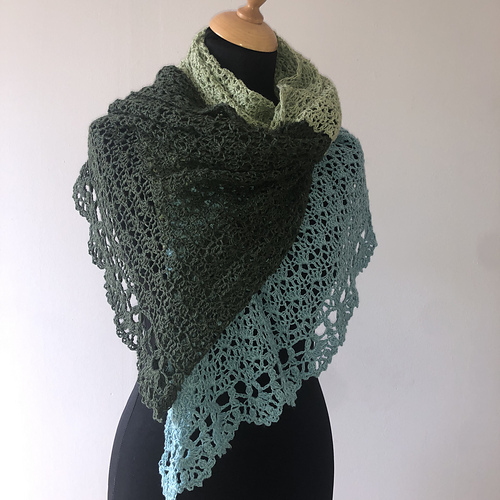 Ravelry: Ocean Shawl pattern by Sonya Gibbons