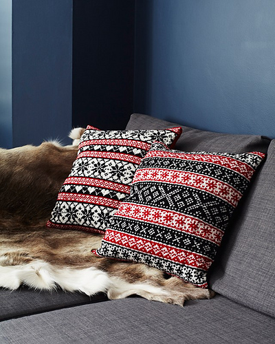 Ravelry: DB031 - Scandinavian Cushions pattern by Debbie Bliss