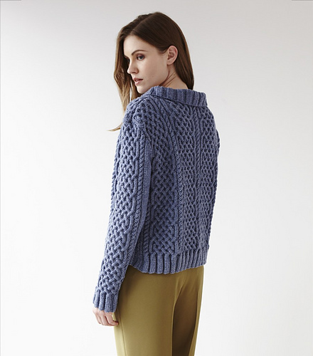 Ravelry: DB106 - Interlaced Cables Cardigan pattern by Debbie Bliss