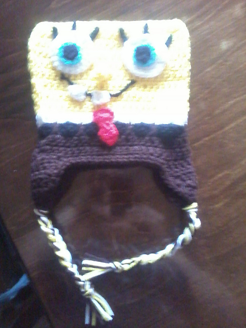Ravelry: Spongebob Child Hat :) pattern by Destiny Perry