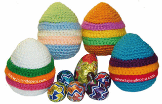 Ravelry: Huevos de Pascua (Easter eggs) pattern by Esperanza Rosas