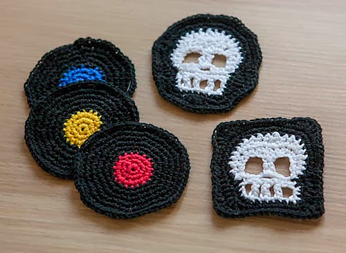 Ravelry: Small skull applique pattern by Didde
