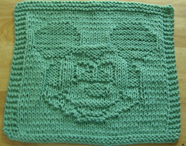 Ravelry: Boy Mouse Knit Dishcloth Pattern pattern by Lisa Millan