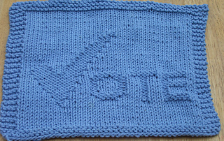 Ravelry: Vote Dishcloth Pattern pattern by Lisa Millan
