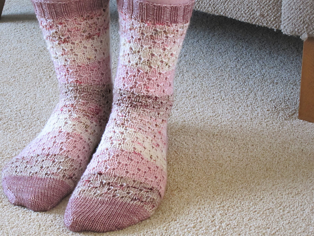 Ravelry: Jasmine Socks pattern by Debbie Ford