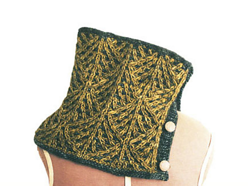 Ravelry: Deco Fans Cowl pattern by Sara Huntington Burch