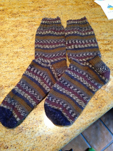 Ravelry: Easy Magic Loop Sock pattern by Courtney Aten