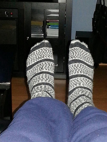 Ravelry: Easy Magic Loop Sock pattern by Courtney Aten