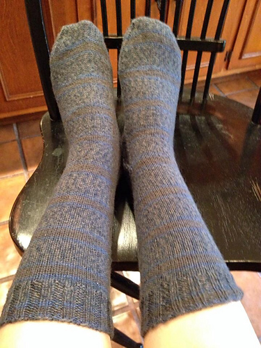 Ravelry: Easy Magic Loop Sock pattern by Courtney Aten